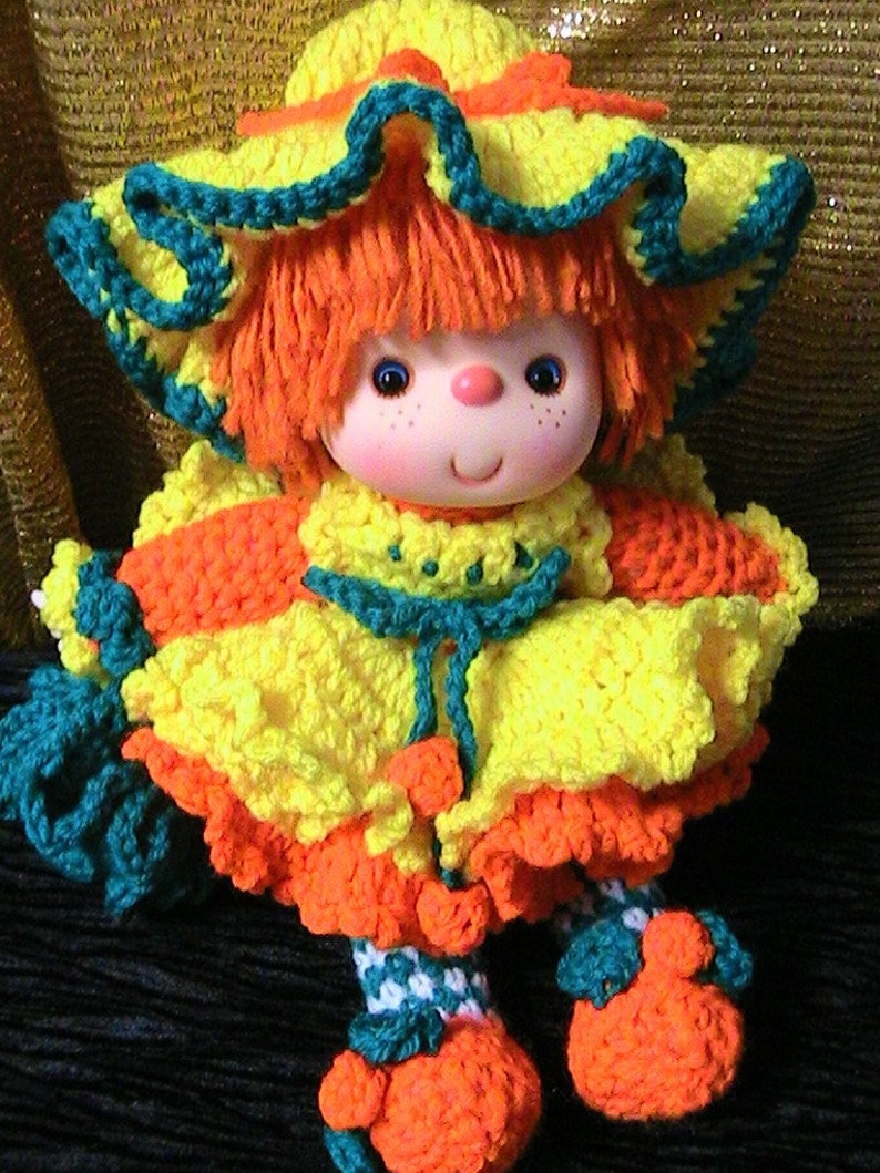 GRAPE JELLY Hand Crochet Doll With Accessories for Children 5 and Up - Etsy
