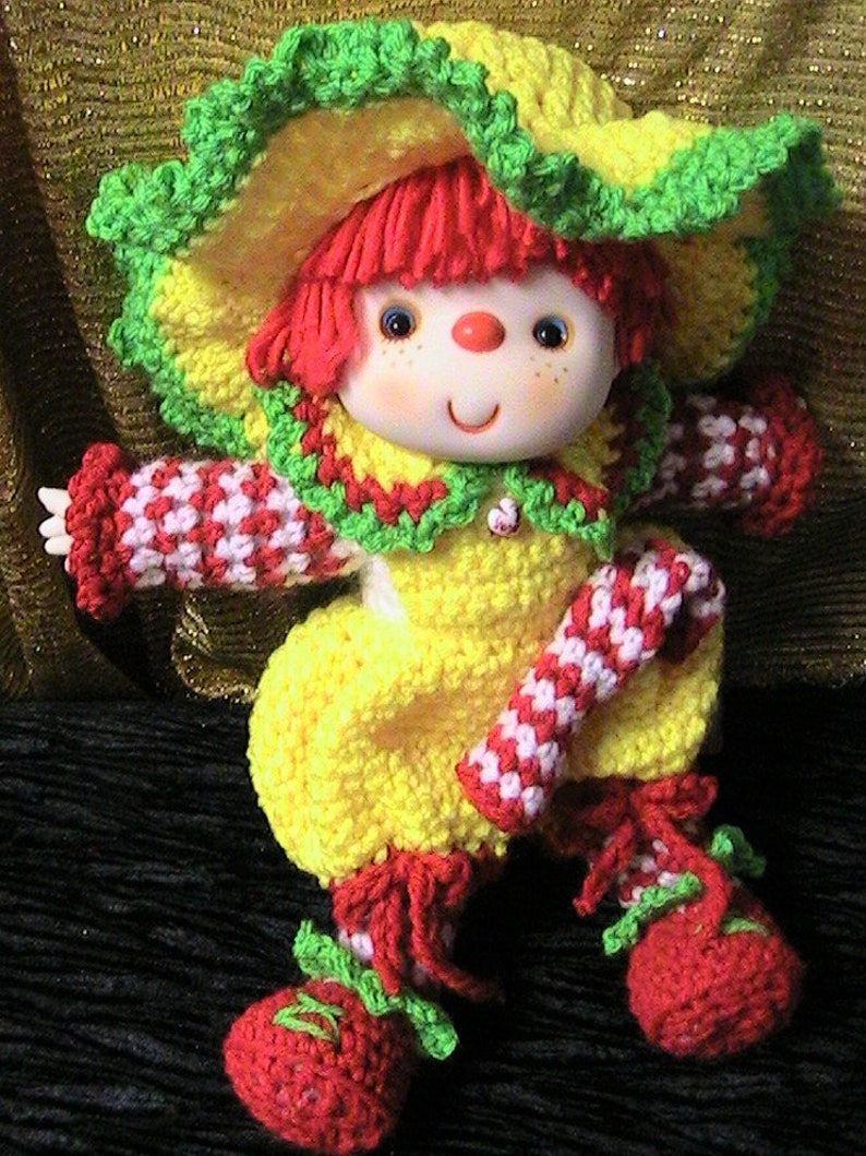 GRAPE JELLY Hand Crochet Doll With Accessories for Children 5 and Up - Etsy