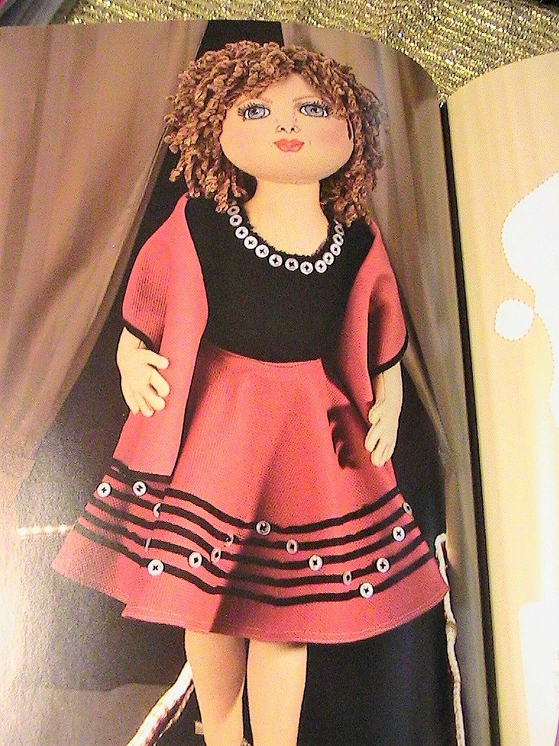 DoLL FaSHIONISTAS-Ellen Lumpkin Brown-cloth patrones de | Etsy