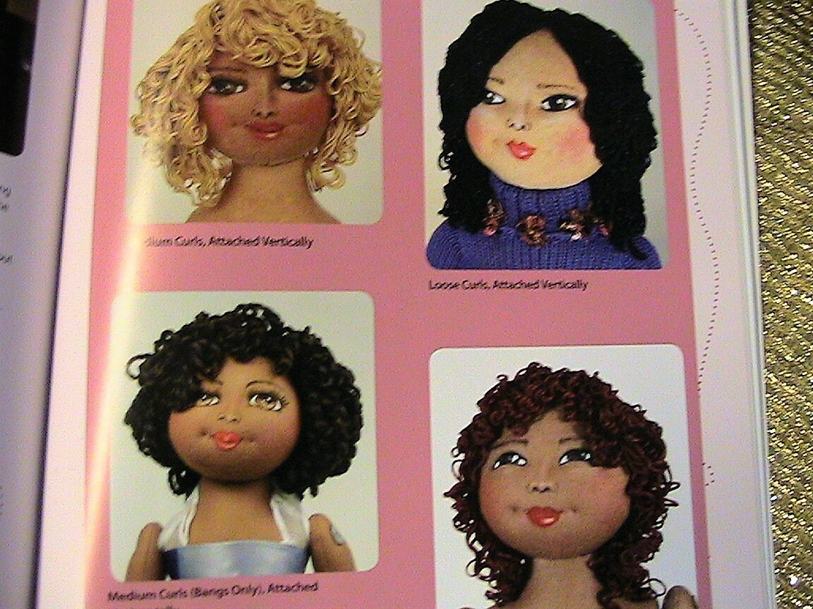 DoLL FaSHIONISTAS-Ellen Lumpkin Brown-cloth patrones de muñecas de arte ...