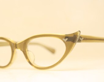 Pointy Cat Eye Glasses - Etsy