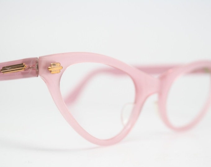 Pink Cat Eye Eyeglasses Vintage Cat Eye Glasses Frames Cateye Frames - Etsy