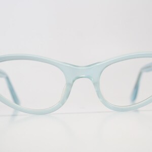 Baby Blue Cat Eye Frames NOS Vintage Cat Eye Eyeglasses - Etsy