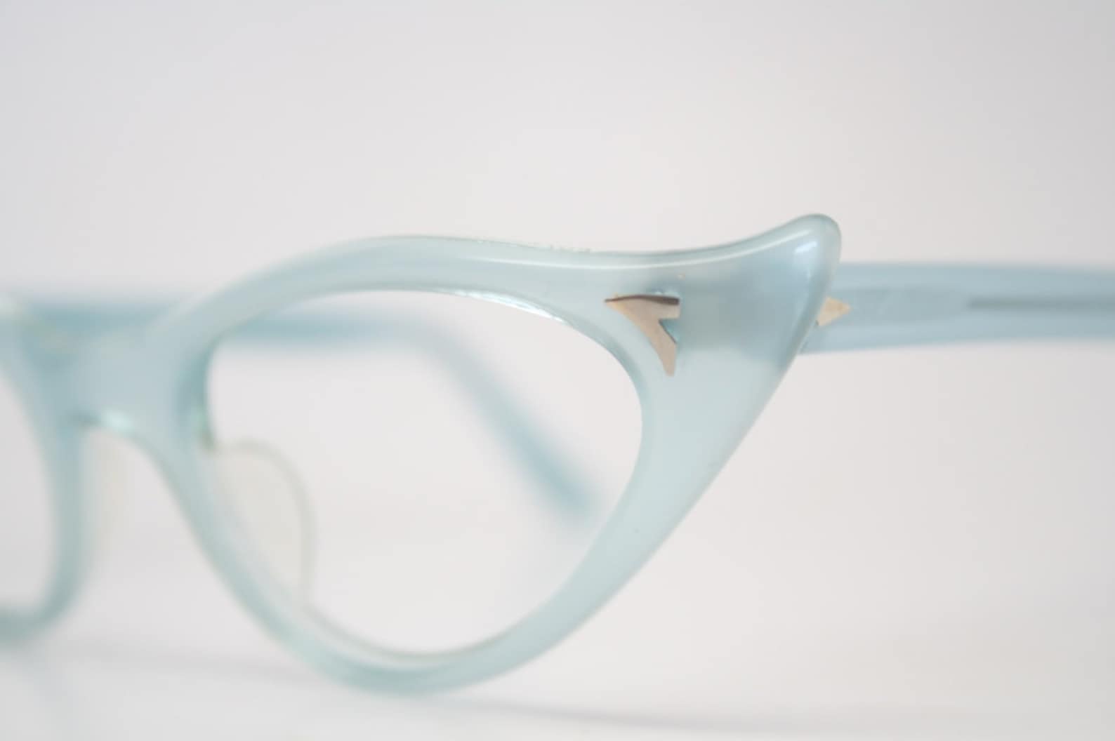 Baby Blue Cat Eye Frames NOS Vintage Cat Eye Eyeglasses - Etsy