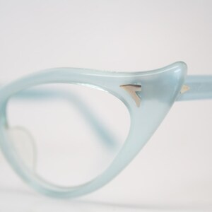 Baby Blue Cat Eye Frames NOS Vintage Cat Eye Eyeglasses - Etsy