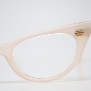 Light Pink Cat Eye Glasses Retro Vintage - Etsy