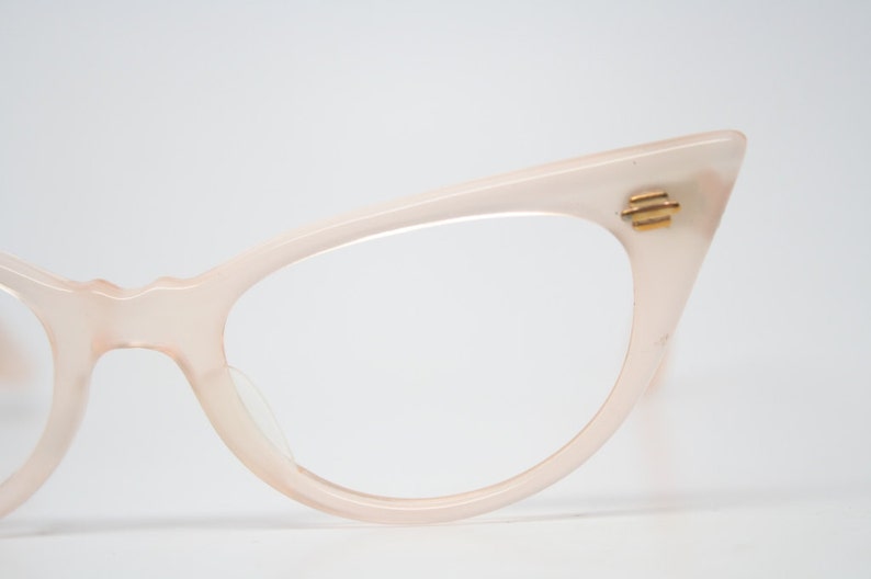 Light Pink Cat Eye Glasses Retro Vintage - Etsy