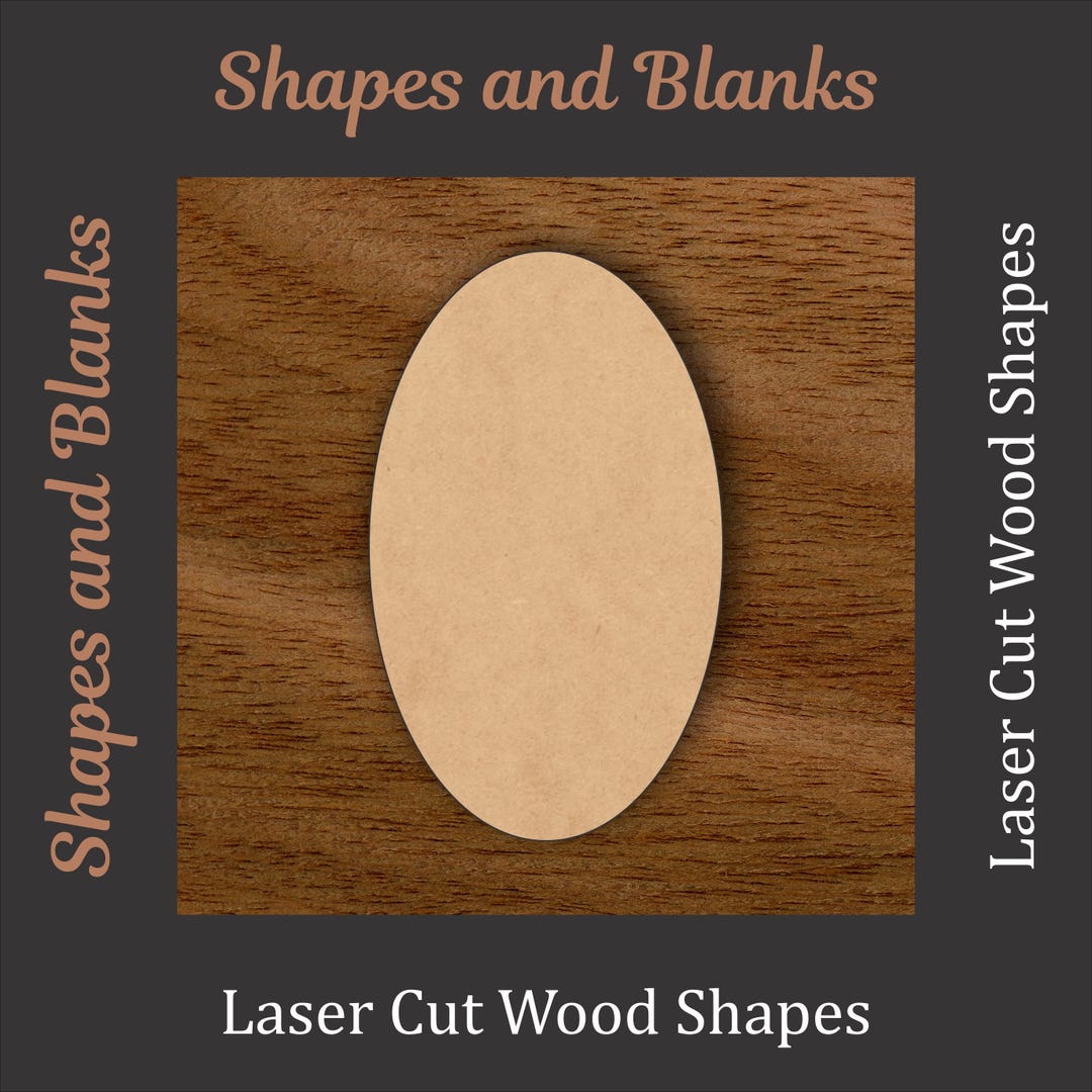 Laser Cut Oval (9