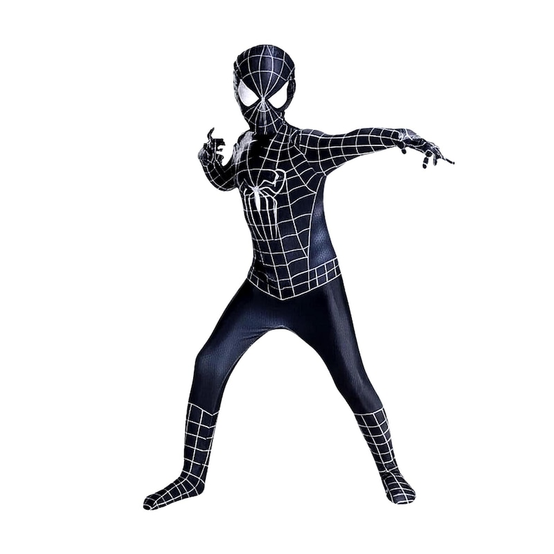 Black Spiderman Suit Mens - Etsy