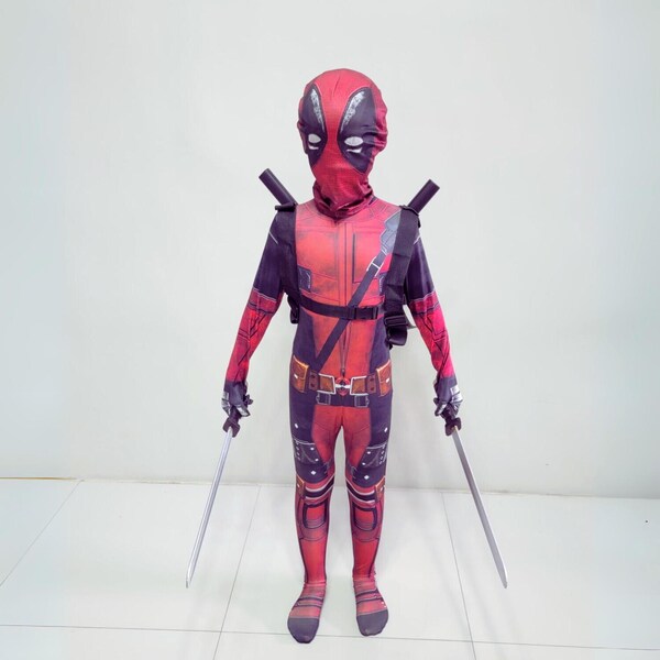 Deadpool Kids Costume - Etsy
