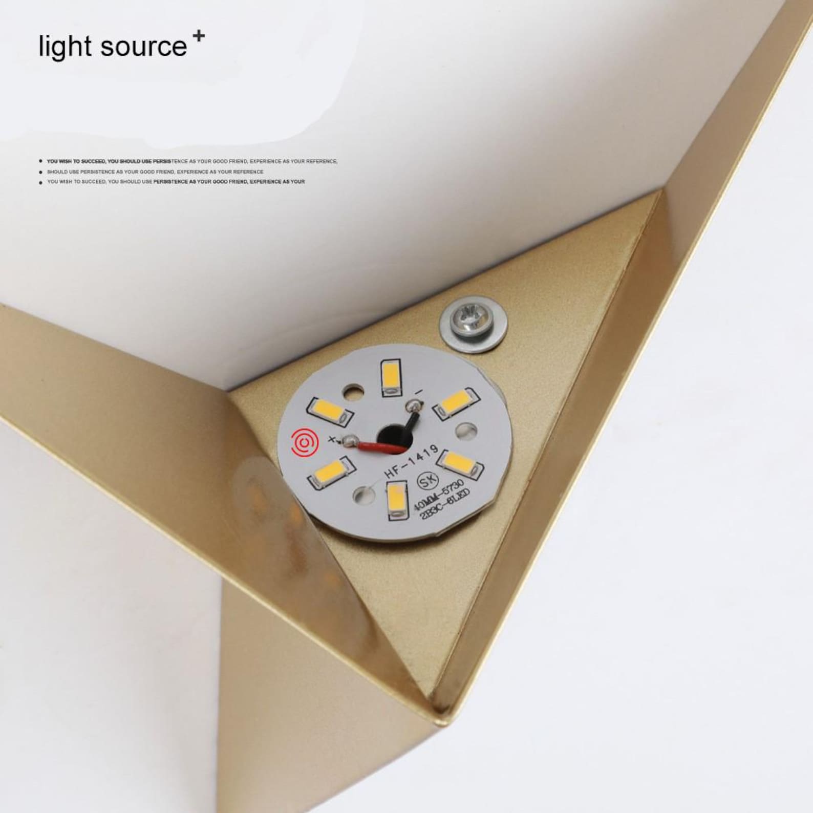 Geometric Triangle Wall Sconce, Modern LED Accent Light, Black White or ...