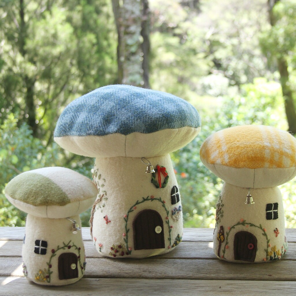 Toadstool Village Digital PDF Pattern - Etsy UK