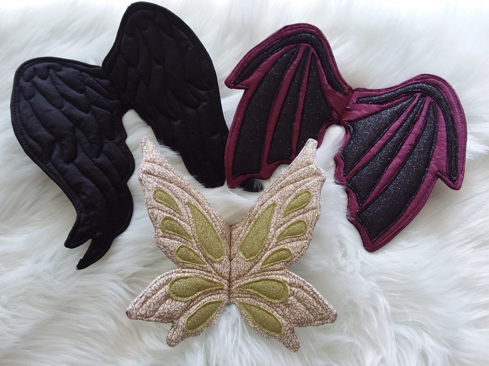 Angel Wings Mini Digital PDF Pattern Video Class - Etsy