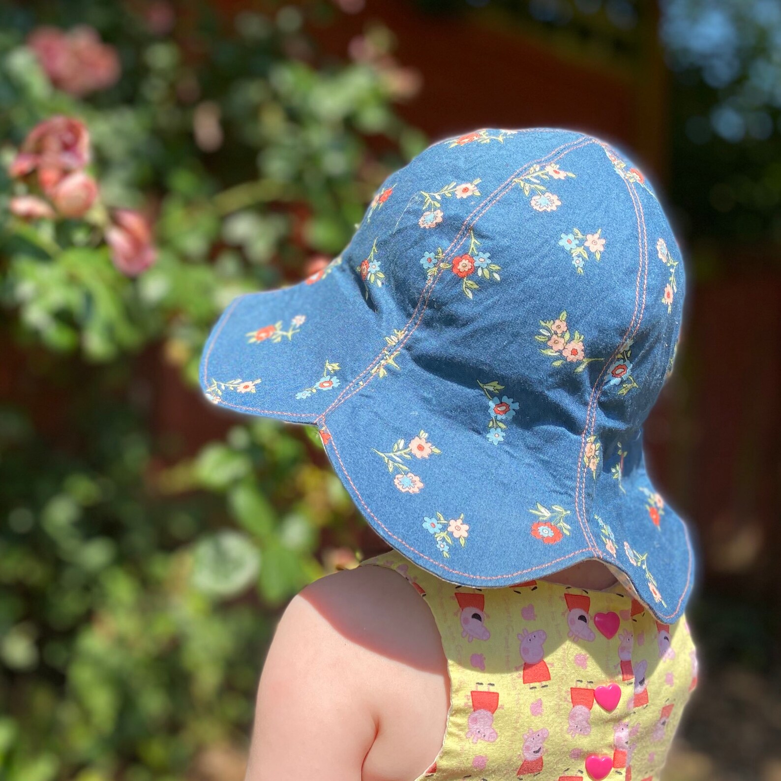 Flower Add-on for the Sunny Hat All Sizes Digital PDF - Etsy