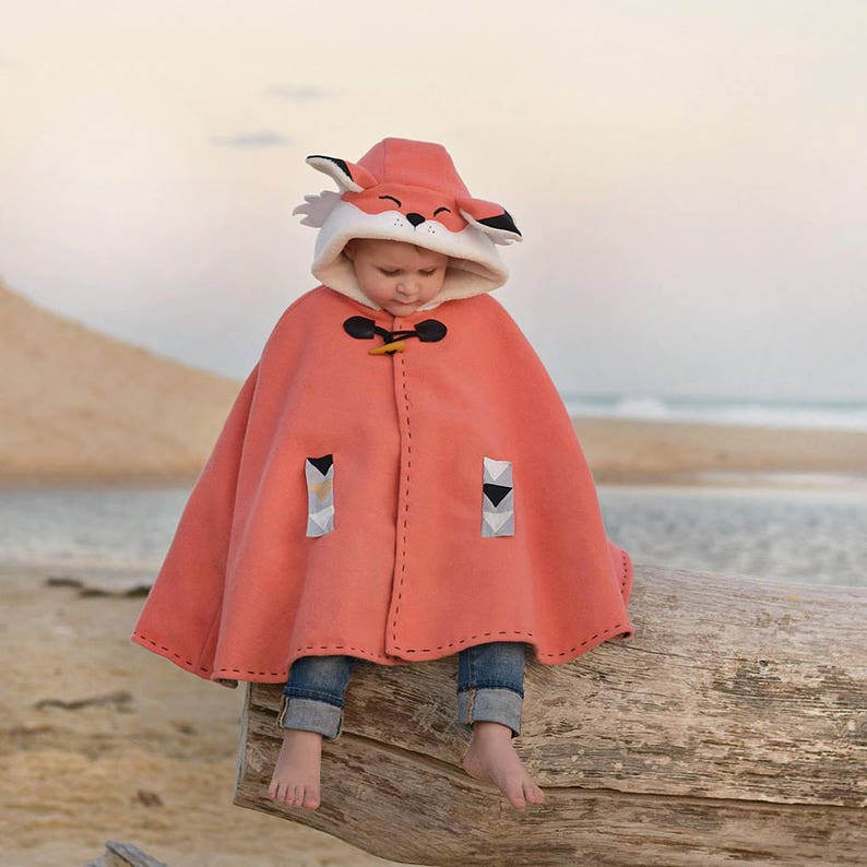 Animal Cape - Child - Add-on Upgrade Only - Digital PDF Sewing Pattern ...