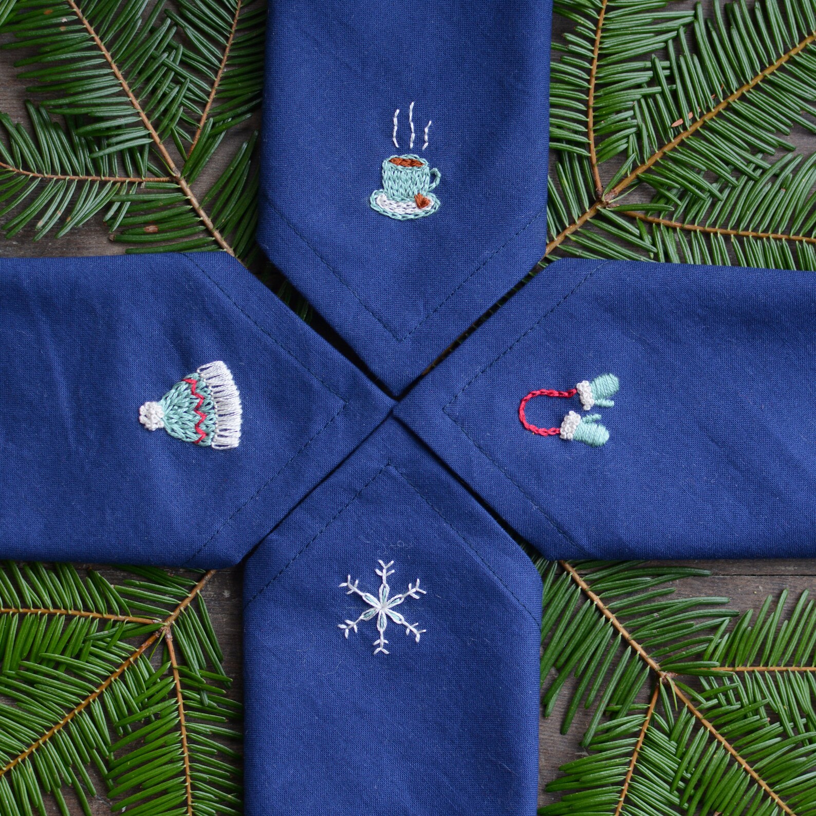 Christmas Mini Embroideries - BUNDLE Northern and Southern - Digital ...