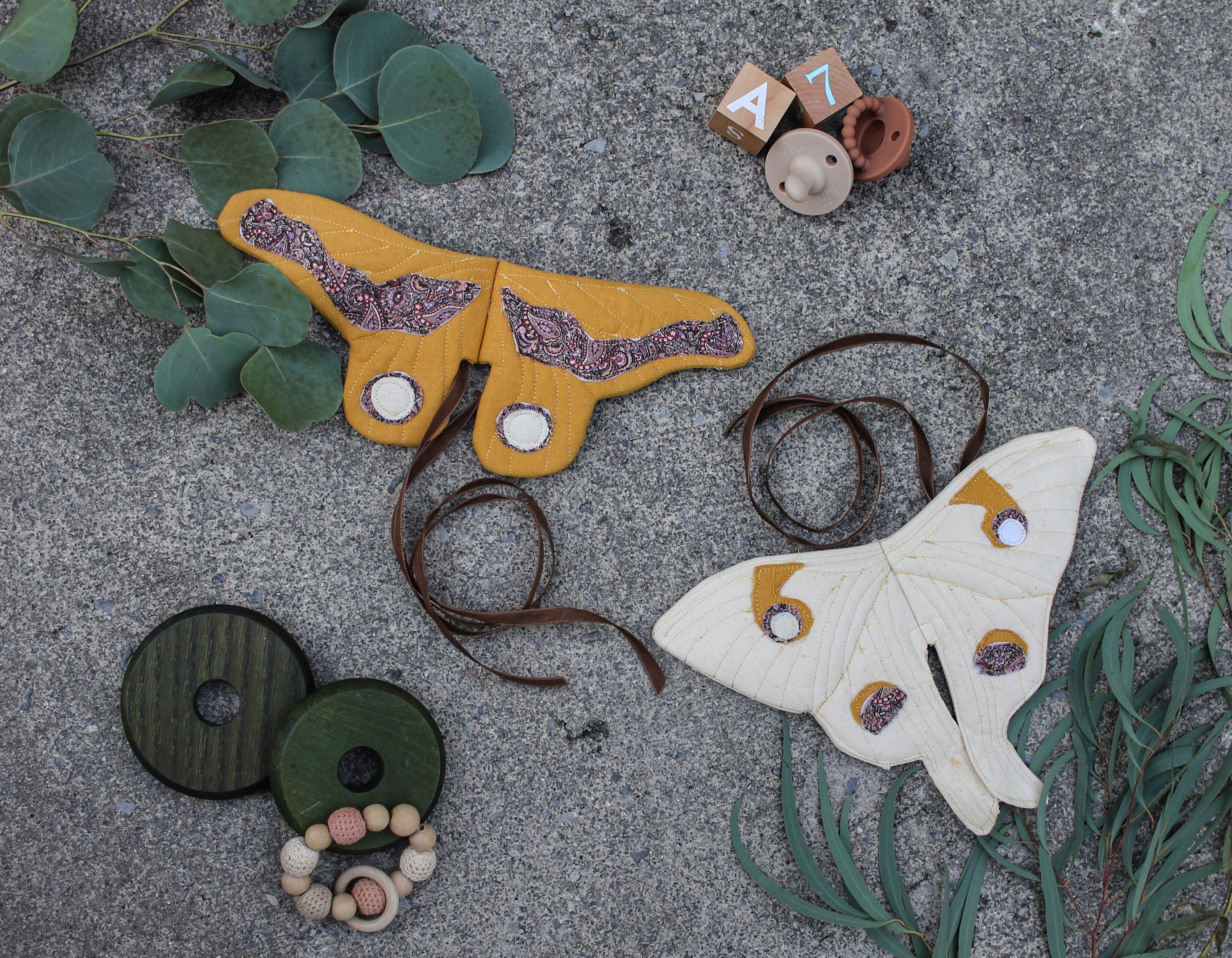 Luna Moth Wings Mini Digital PDF Pattern Video Class - Etsy UK