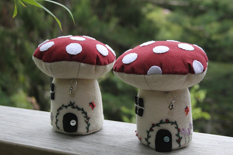 Toadstool Village Digital PDF Pattern - Etsy UK