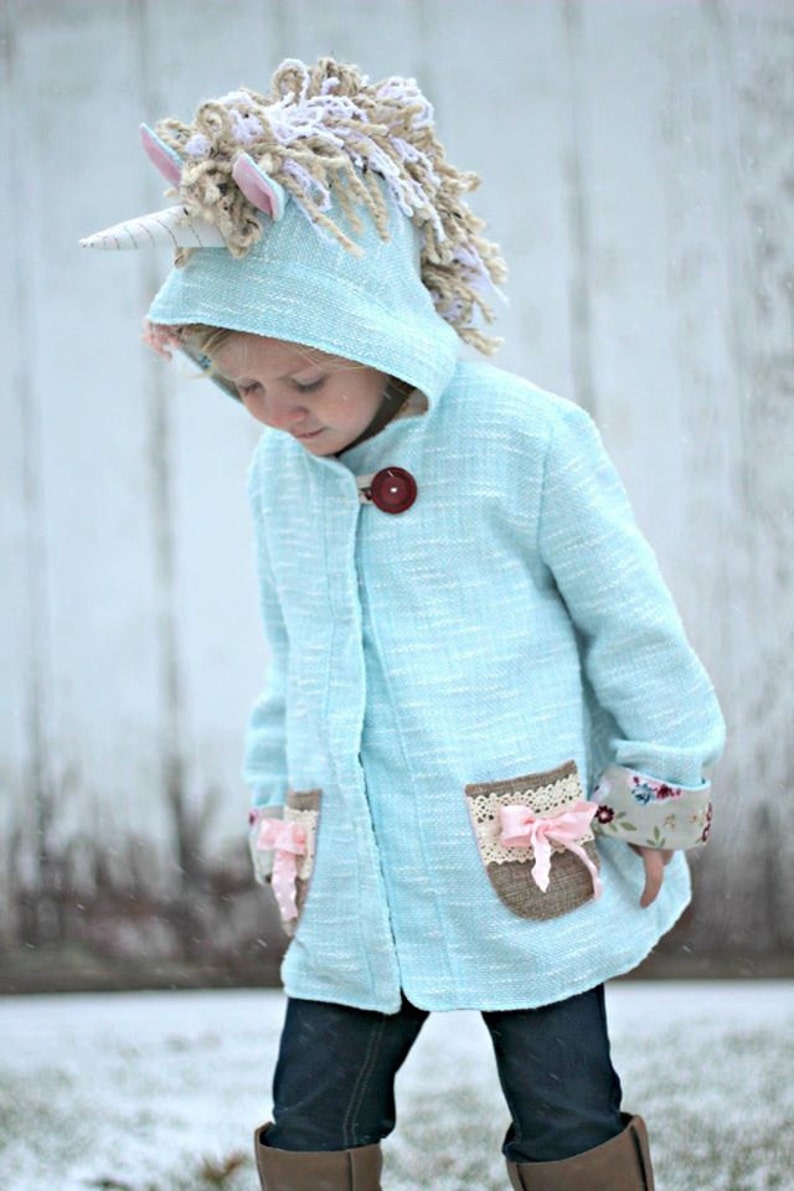 Animal Coat Child Digital PDF Pattern - Etsy