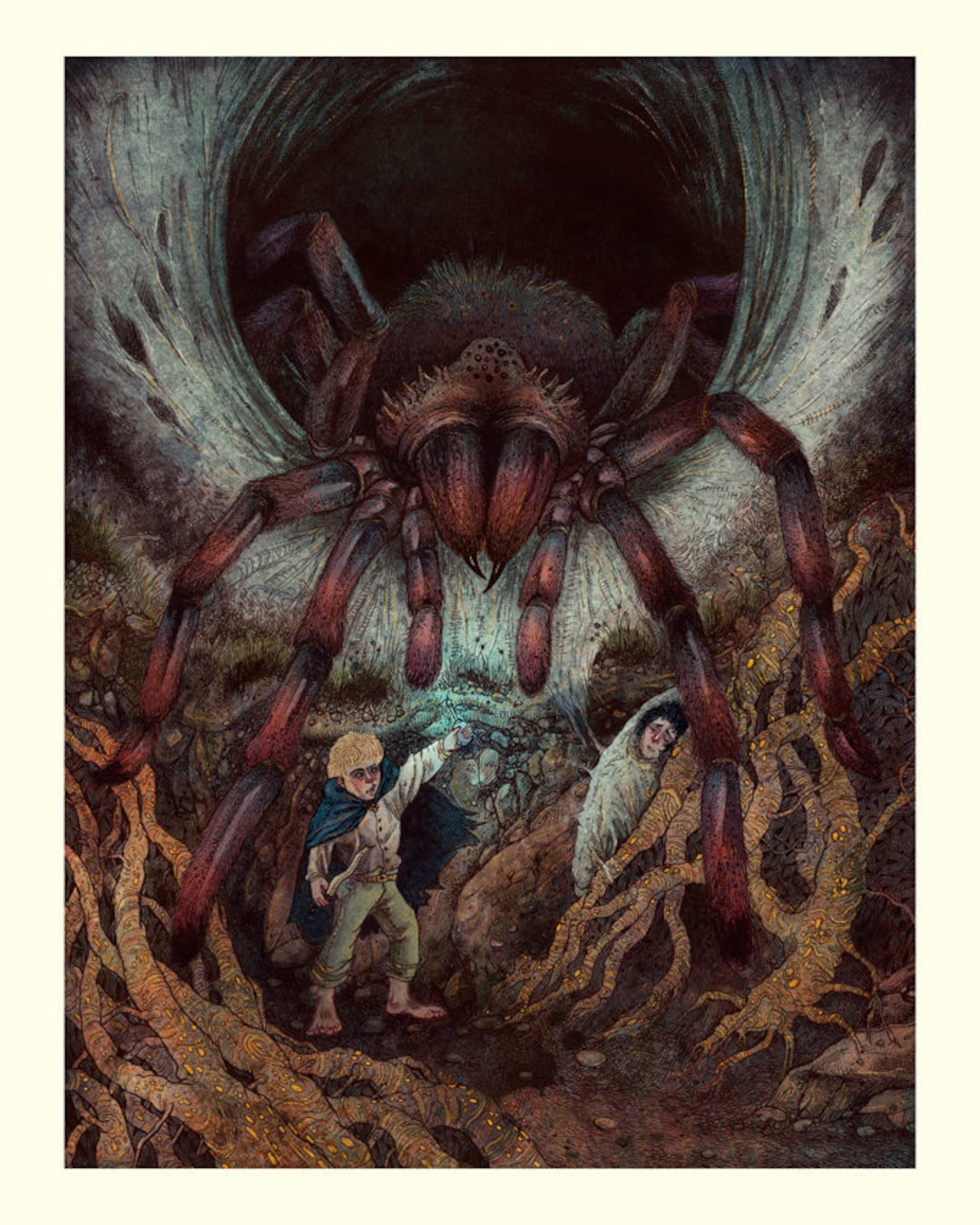 Shelob 8x10" Print - Etsy