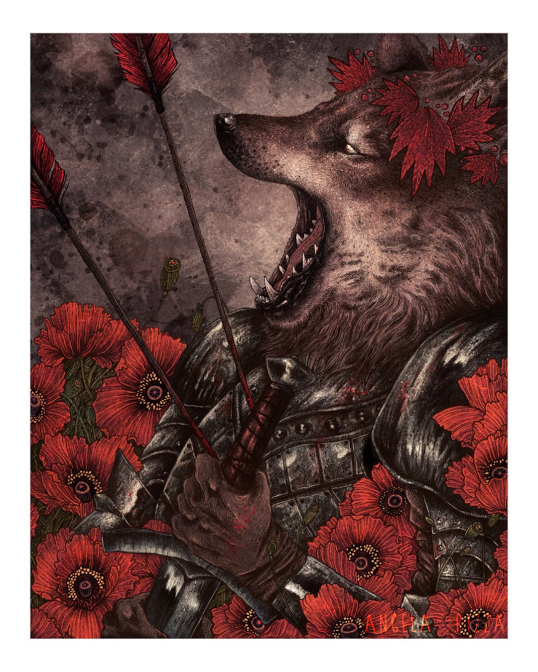 The King Who Lost the North 8x10" Print - Etsy