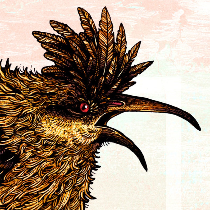 Legendary Birds 8x10 Metallic Print - Etsy