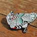 Enamel Raven Pins - Etsy