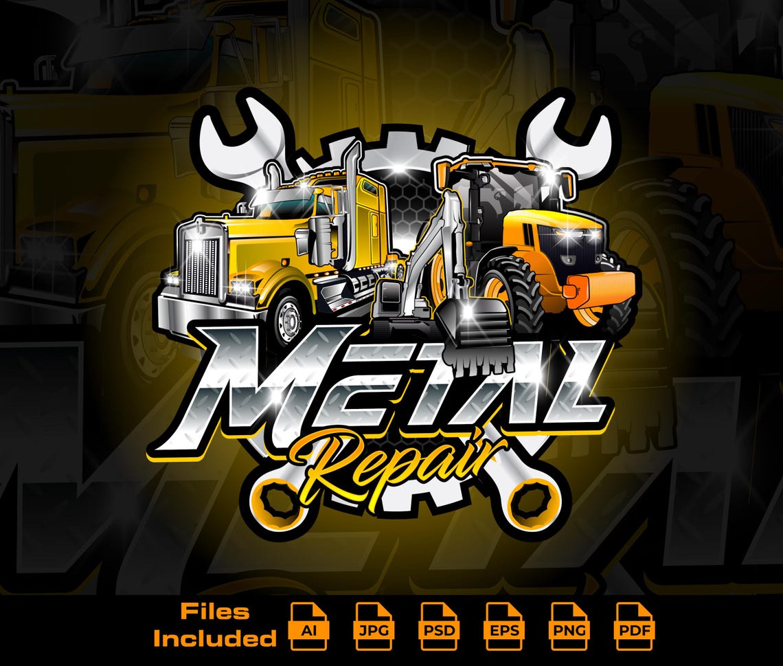 Custom Transport Logo, Trucking Logo, Car Wash Logo, Excavator Logo ...