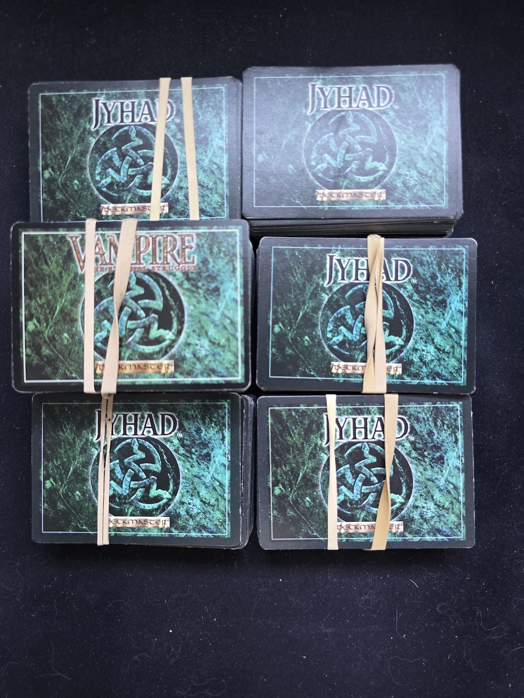 Jyhad and Vampire: the Eternal Struggle Collectible Card Game Cards Lot ...