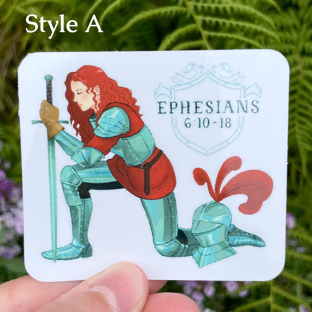 Armor of God Sticker: Christian Bible Verse Decals, Water-resistant - Etsy