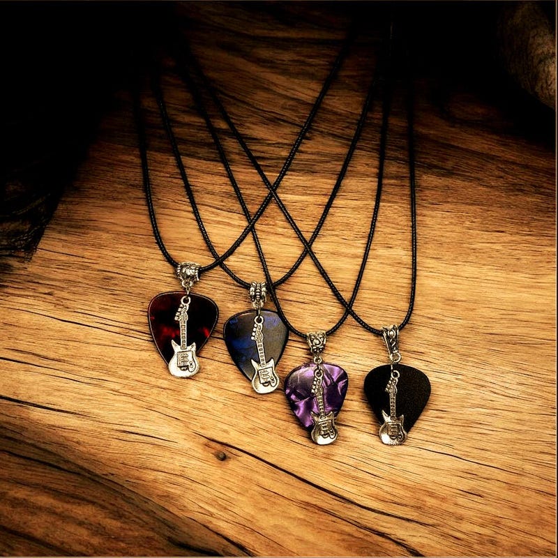 Guitar Pick Jewelry - Etsy