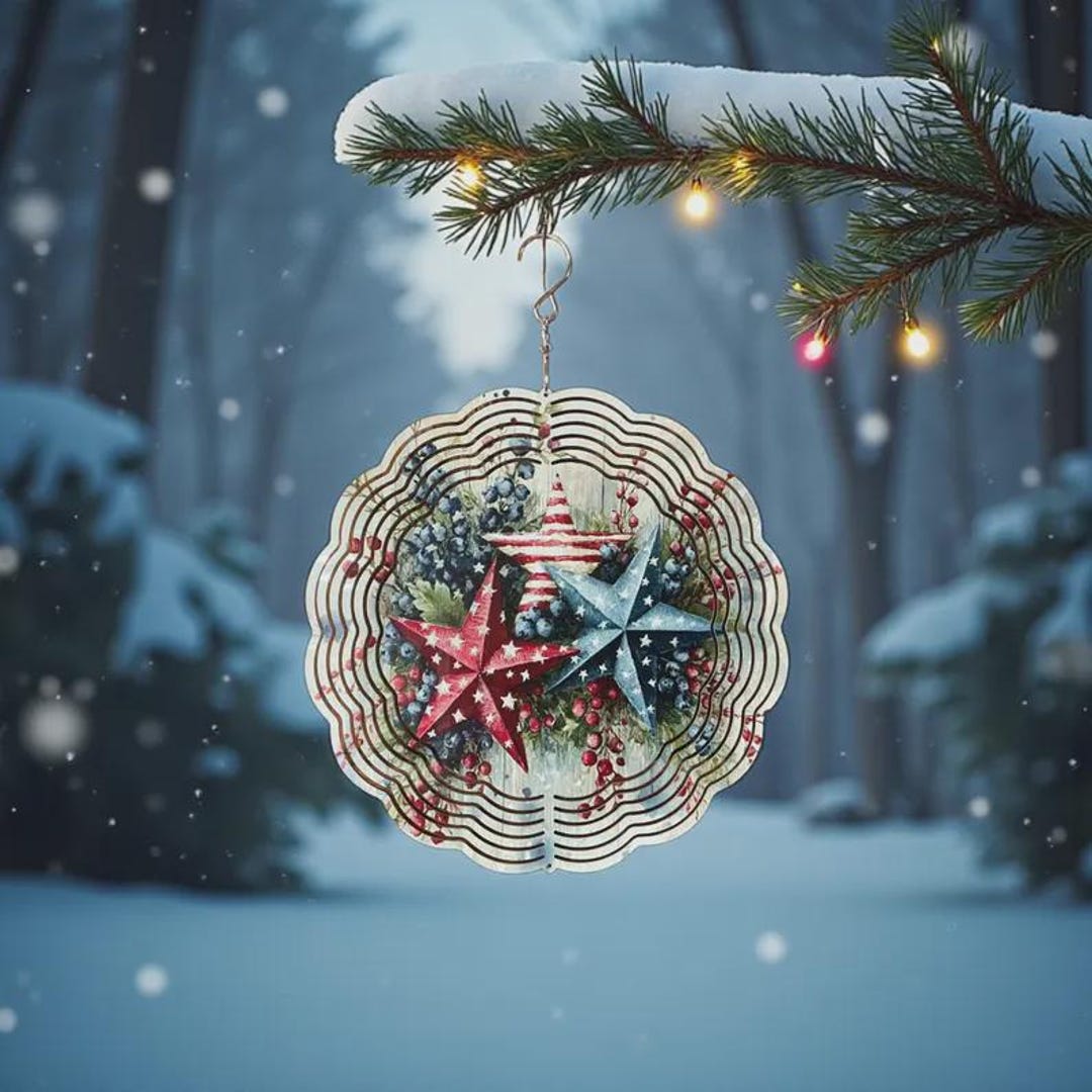 Red, White & Blue Stars - Unique Patriotic Holiday Decor - Etsy