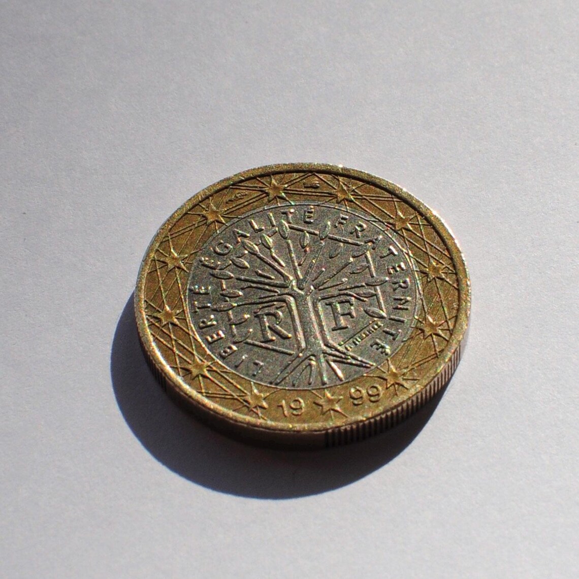 1999 France 1 Euro Coin, Rare French One Euro, Collectible European Money, Mintage, Numismatics ...