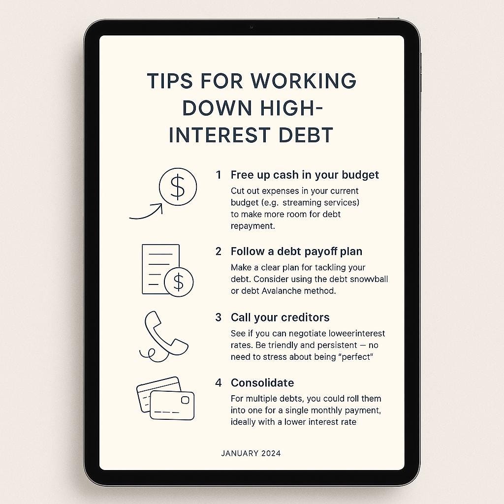 ADHD Budget Planner Printable | Simple Monthly Money Tracker | Easy ...