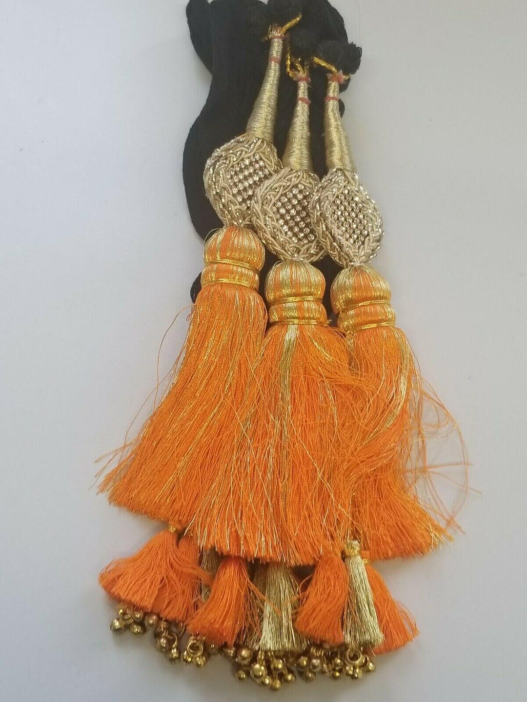 Indian Punjabi Pranda Mehndi Jagoo Charms Bridal Patiala Paranda Hair ...