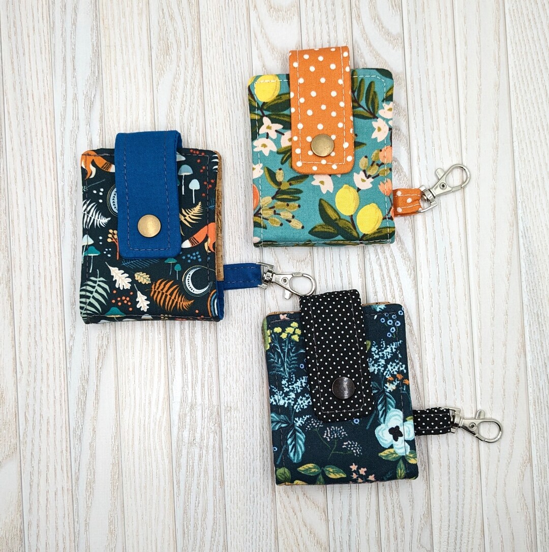 Card Holder Wallet/ Card Holder Keychain/ Horizontal Wallet/ Contact ...