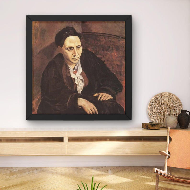Pablo Picasso 'portrait of Gertrude Stein' 1905 Print – Rose Period ...