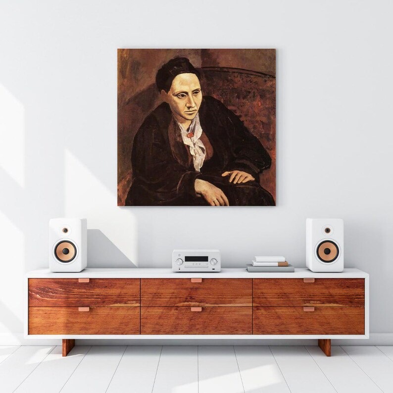 Pablo Picasso 'portrait of Gertrude Stein' 1905 Print – Rose Period ...
