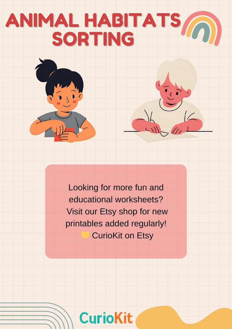 Animal Habitat Matching Game | Printable Nature Scene & Animal Cards ...