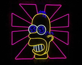 Simpsons Led Sign - Etsy