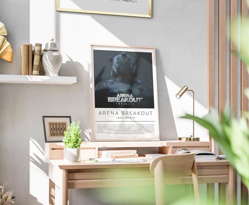 Arena Breakout Poster | Gaming Poster | Video Game Prints | Wall Decor ...
