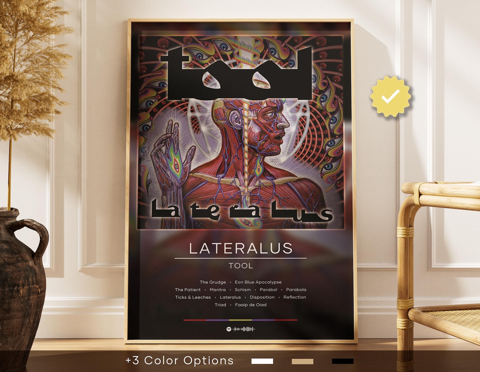 Tool Poster | Lateralus Poster | Album Poster Prints | Wall Decor ...