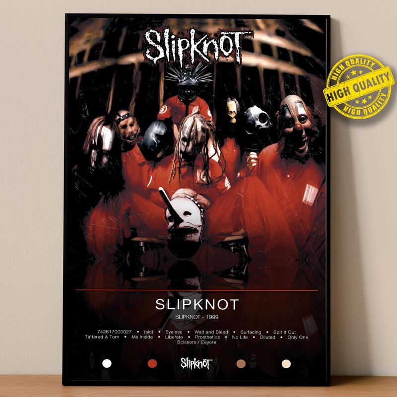 Slipknot Poster - Etsy UK