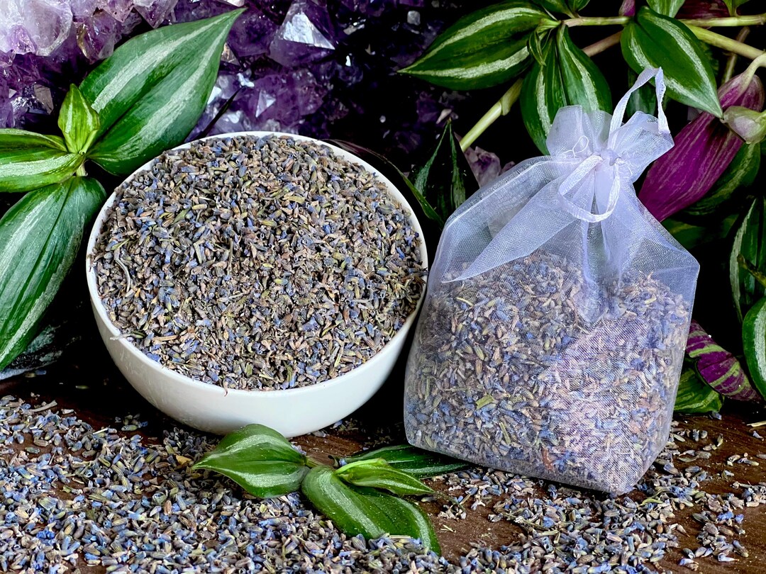 1 Cup Dried Lavender Buds Sachet Ultra Blue Culinary Lavender Sachets ...