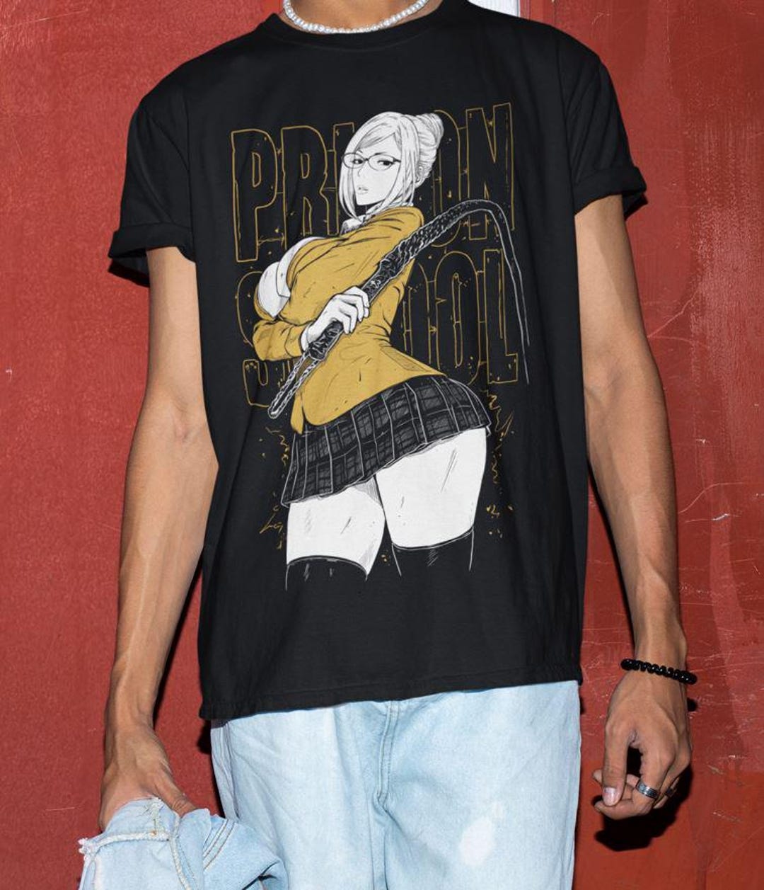 Unisex Prison School Meiko Shiraki Anime T-shirt, Manga Kawaii Shirt - Etsy