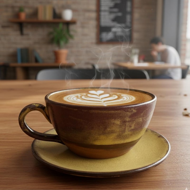 Ceramic to Go Cup Cute - Etsy