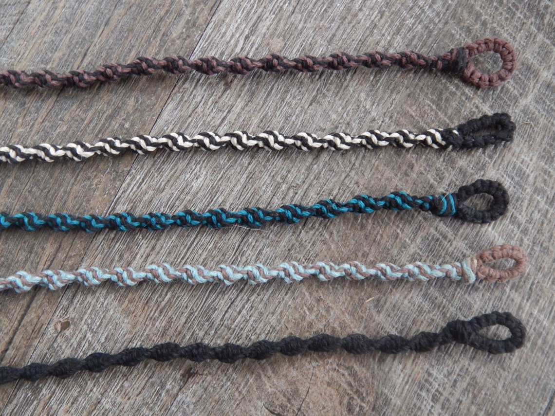 Winged Dragon Celtic Double Helix Hemp Macrame Necklace - Etsy