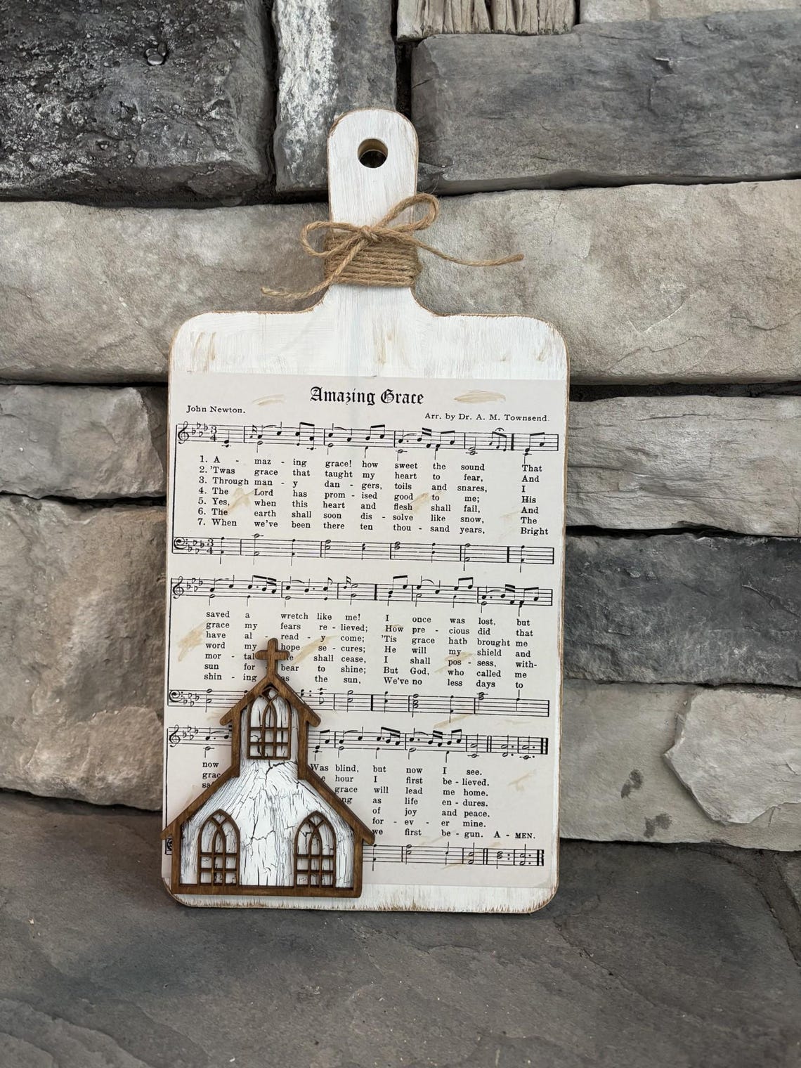 Decorative Cutting Board: Farmhouse Church Decor - Etsy