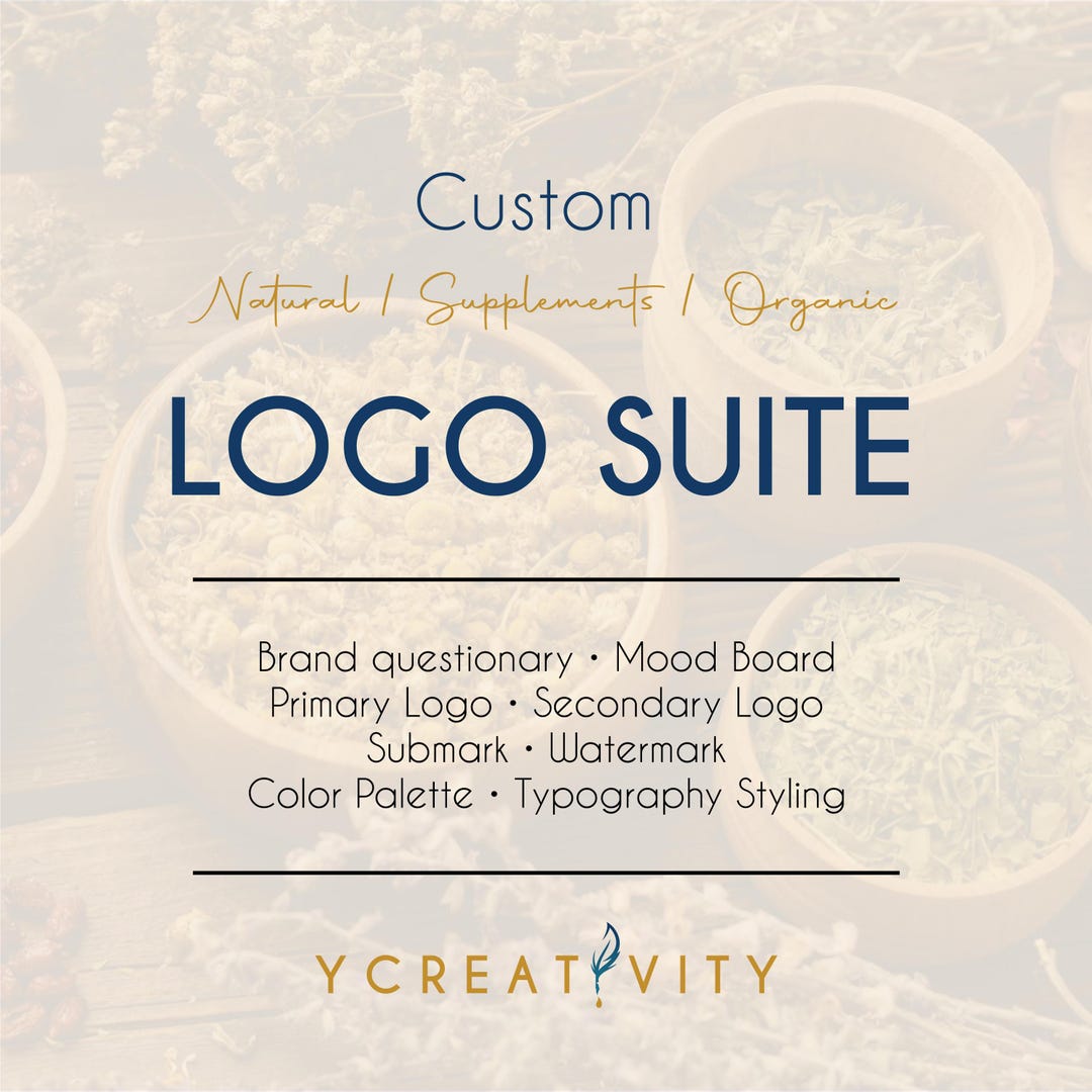 Custom Logo Design Custom Brand Logo Package Business Visual Identity ...