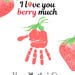 Mother's Day Printable-love You Berry Much - Etsy